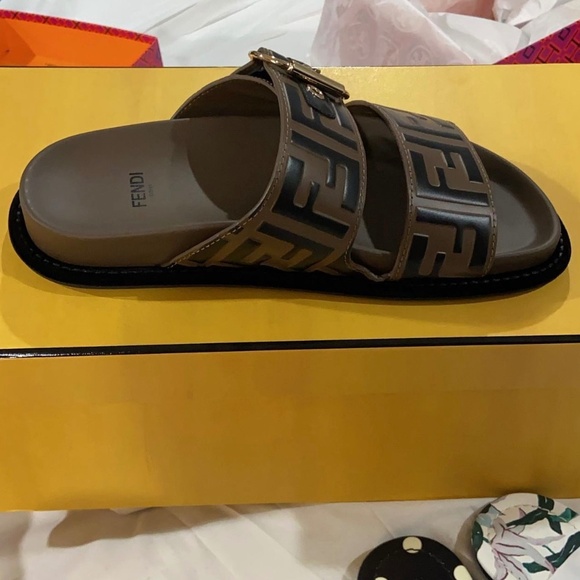 Fendi | Shoes | Fendi Slides | Poshmark